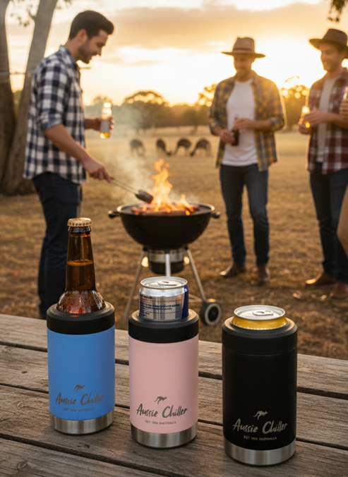 CAN COOLER - With bottle opener – Aussie Chiller